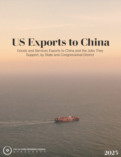 US Exports to China 2023 - The US-China Business Council