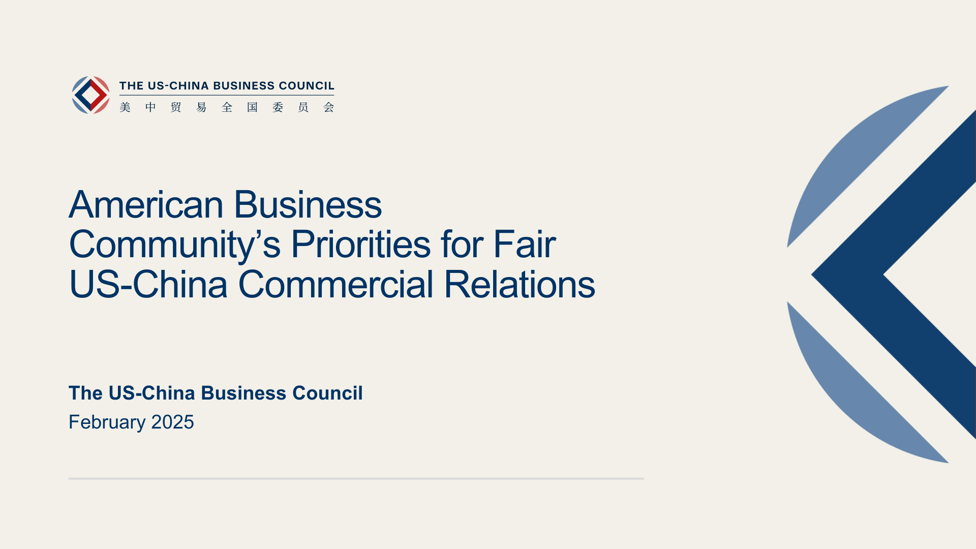 Home - The US-China Business Council